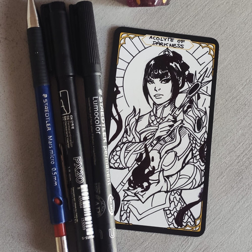 Unique handmade card | Fatum Cards