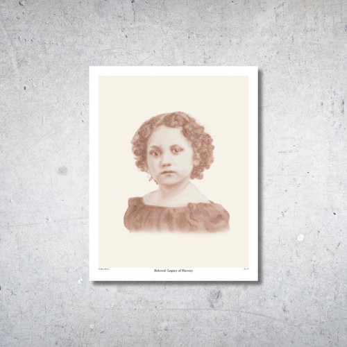 Portrait No. 11 Print - Beloved: Legacy of Slavery (11" x 14") | Mary ...