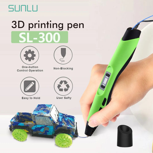Tecboss INTELLIGENT 3D PEN | SL-300 | DIY | Νήματα PLA & ABS | Δώρο Για ...