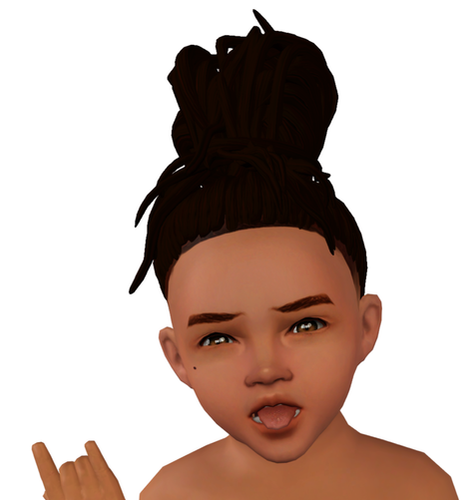 Top knot dreads | trendy
