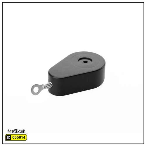 Retractable Display Cable Lock with Self-Adhesive