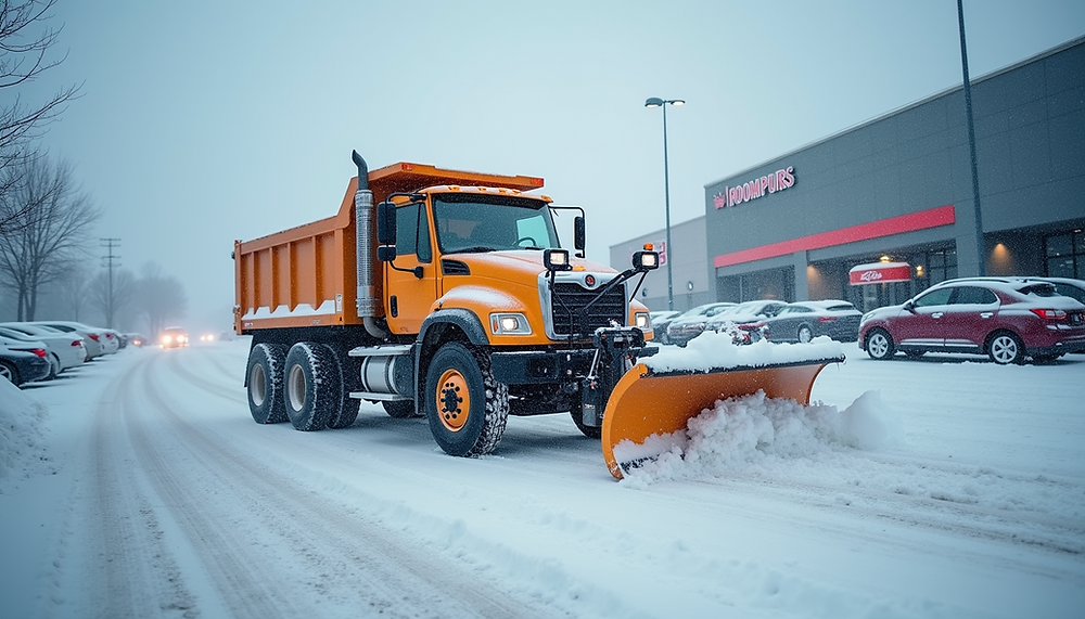 Commercial Snow Plowing in Buffalo NY | JD Landscaping