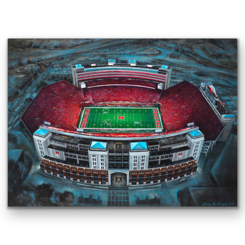 100 YEAR MEMORIAL STADIUM GICLEÉ PRINT | modern-art-gallery