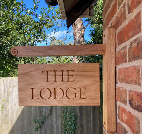 Oak Hanging Sign | Oak At Home