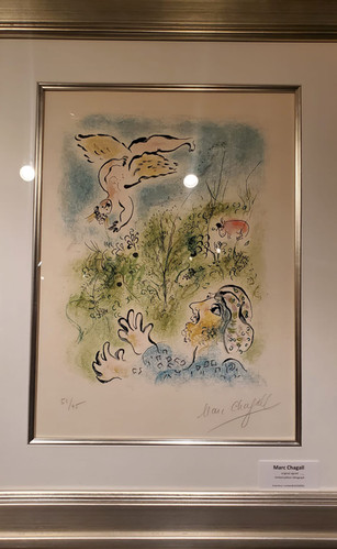 Marc Chagall- Angel Revealed | Carlton Fine Arts