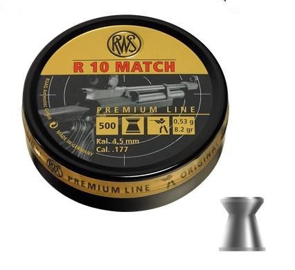 RWS R10 Match Rifle Pellets .177 | Mooredges