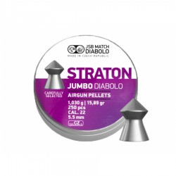 JSB Straton Jumbo Diablo Pellet .22 | Mooredges