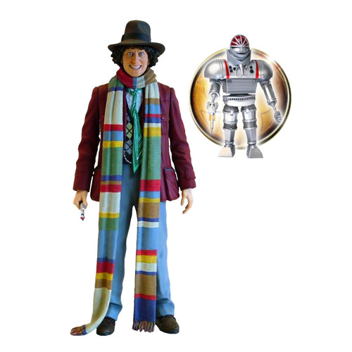 The Fourth Doctor 5" Action Figure (with K1 Robot Part) | Shop For Who
