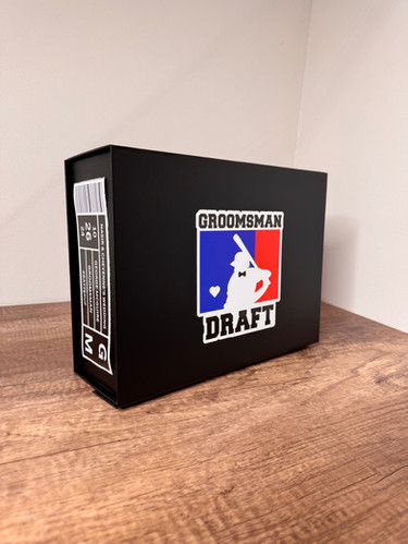 Baseball Groomsmen Proposal Box | With Love Bria