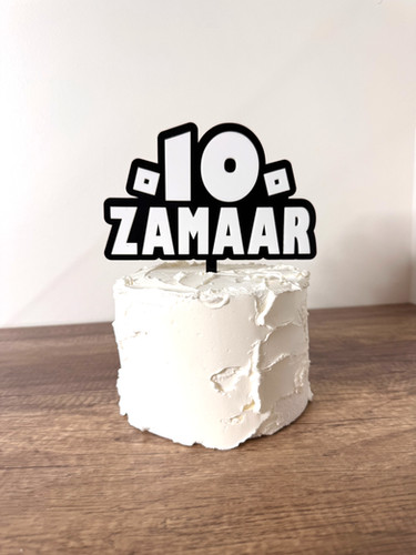 Roblox Inspired Cake Topper | With Love Bria