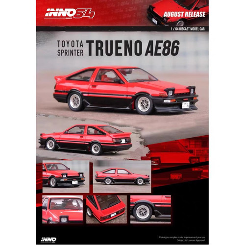 INNO64 Red Panda Kouki ae86 | Time Machine - AE86
