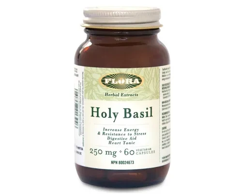 Flora Holy Basil 60 Capsules | Mettra Pharmacy Duncan