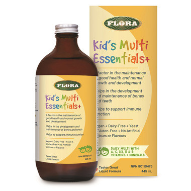 Flora Kid's Multi Essentials+ 445 ml | Mettra Pharmacy Duncan