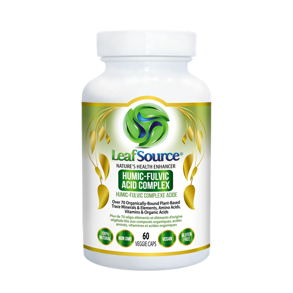 LeafSource Humic-Fulvic Complex Acid 60 Capsules | Mettra Pharmacy Duncan
