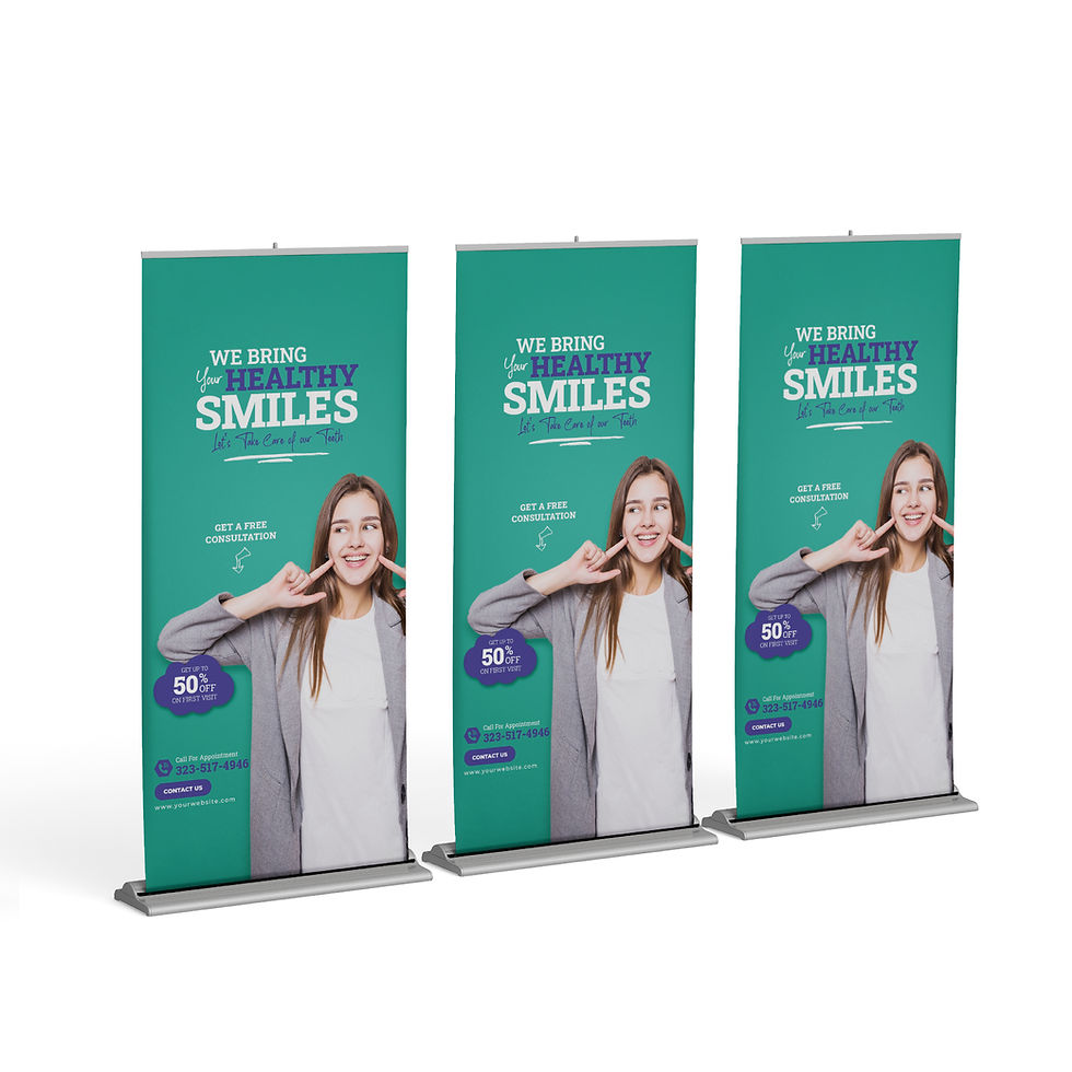 Mini Roll Ups de Escritorio | Artworks Studio