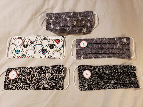 Arachnid Themed Face Masks - Adult sizes | Pacific Northwest Arachnids