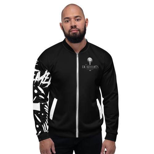 White Redeemed Bomber Jacket | Death Life