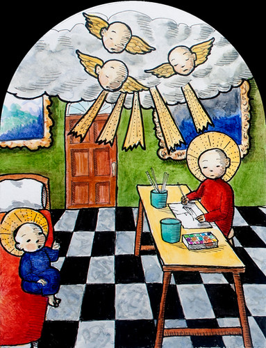 A Graphical Representation of Artistic Inspiration | pauline-lim-artwork