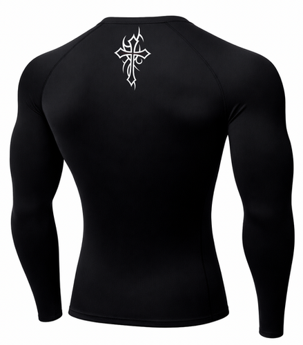 FAITH LONG SLEEVE COMPRESSION | TheGymCulture
