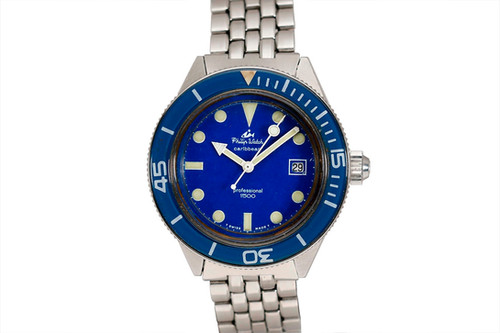 Philip Watch 'Caribbean' Dive Watch | Matthew Bain Inc.