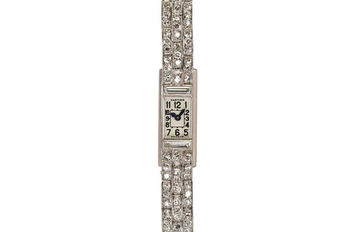 Cartier Cocktail Watch Circa 1940's | Matthew Bain Inc.