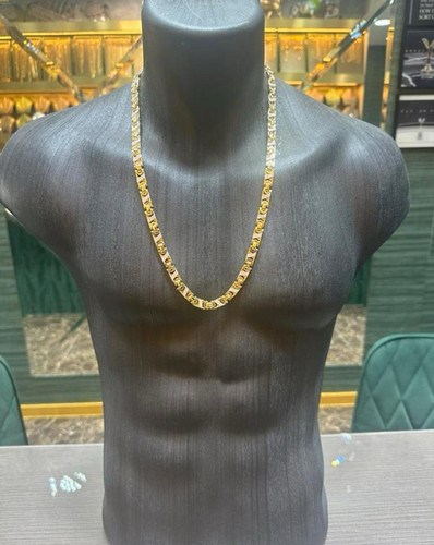 18KT Goud - 92.19 Gram - Ketting - PLATTE KONING | Solitaire Jewellery