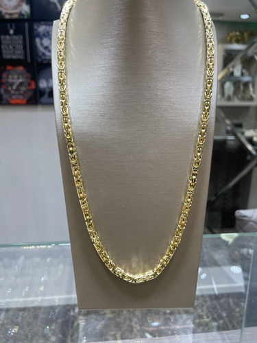 18kt Gold - 236.5 GR - KONING KETTING | Solitaire Jewellery