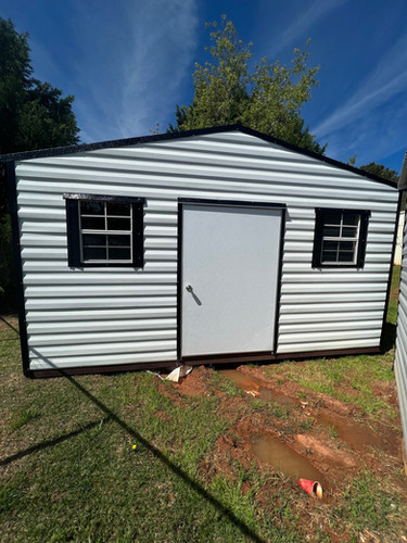10x16 Returned Metal Building - 26171 | Davis Buildings LLC