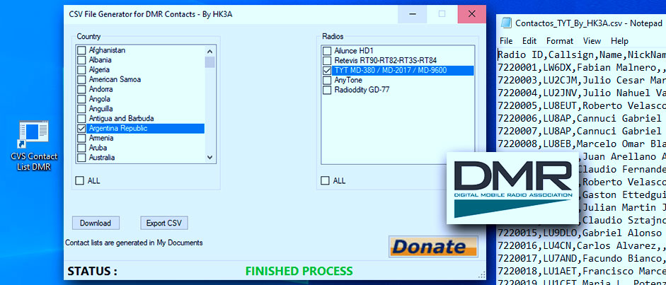 Software utilitario, fundamental para los usuarios del modo de DMR, por ...
