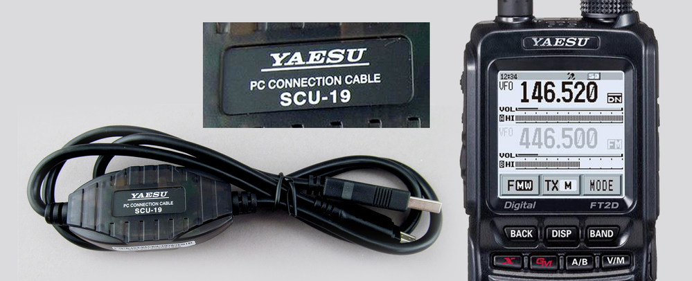 YAESU Fusion - Nodo portátil FT-2D