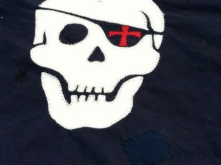Hand Stitched Custom Pirate Flag | Captain Jack