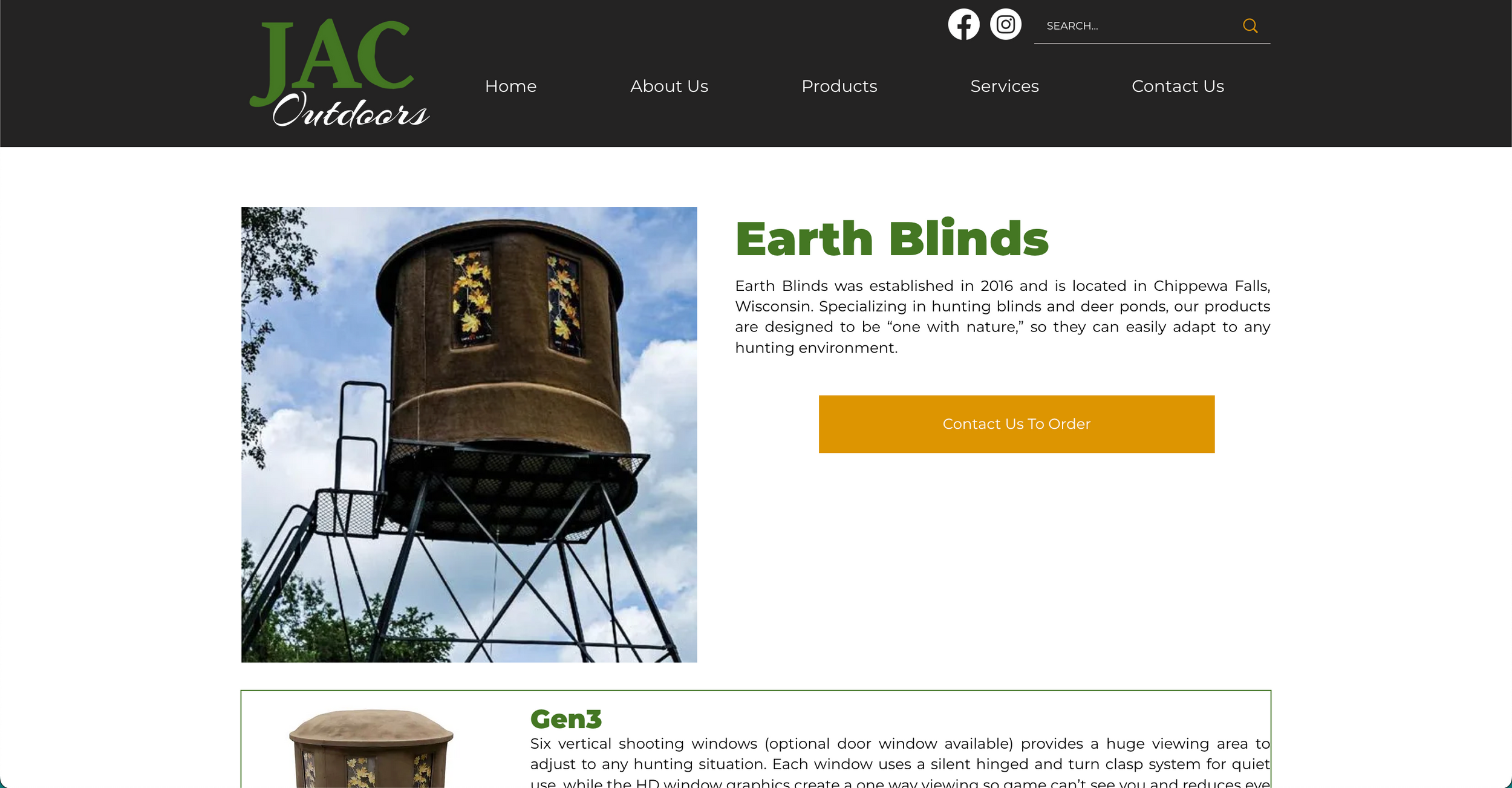 Earth Blinds | JAC Outdoors | Wisconsin Hunting Headquarters