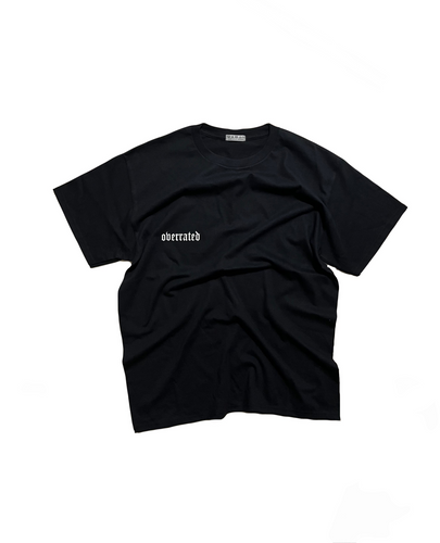 UNIFORM TEE - BLACK | overrated clothing
