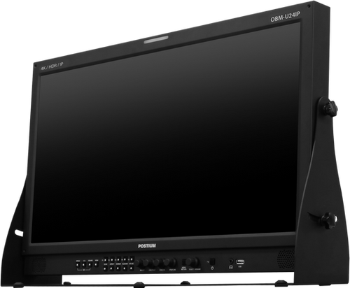 Postium Korea 24" 4K HDR Broadcast IP 25GbE Monitors (ST2110 Support) | Kamera Tools