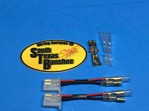 Yamaha Banshee LED headlight adapters, aftermarket headlight fits 95-01 ...