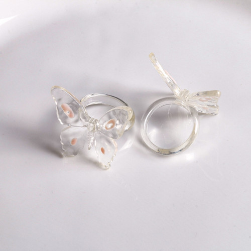 Butterfly Resin Ring | See Sea