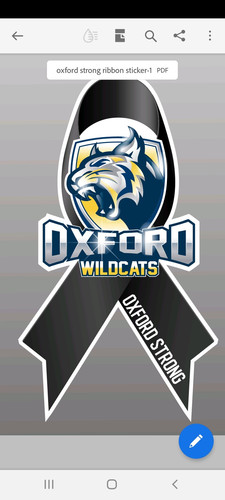 Oxford Strong Oxford Strong Car Decal Sticker | OX WILDCAT BOOSTERS