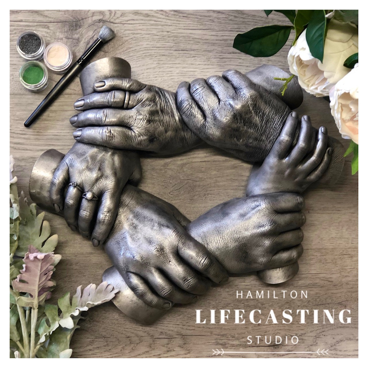 Family Casts - Freestanding | Hamilton Lifecasting
