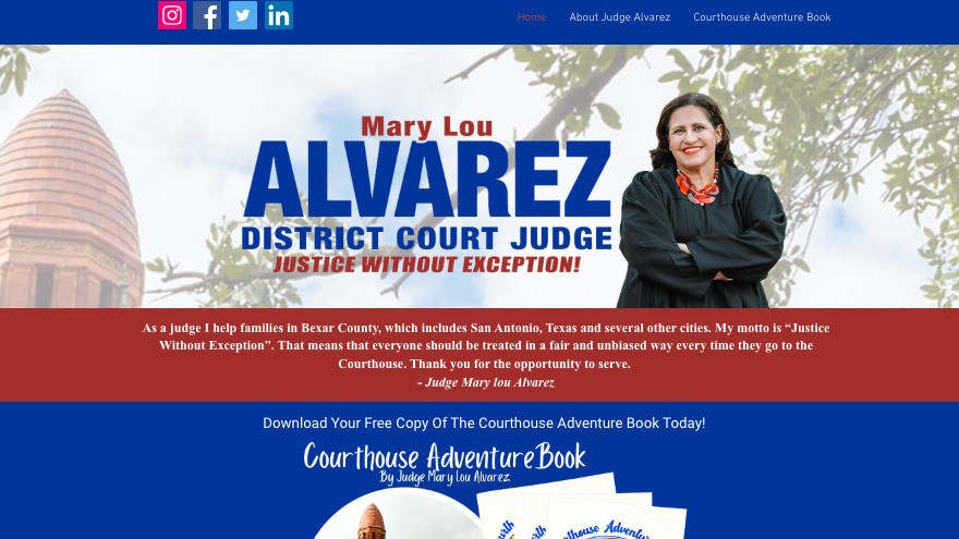 Home | Judge Mary Lou Alvarez
