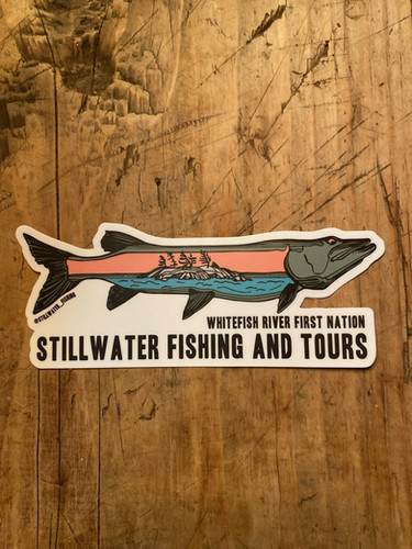 Stillwater Fishing Sticker | Stillwater Fishing