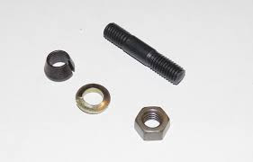 Goujon de moyeu + cône + rondelle + écrou KGM-200 | toyjaune