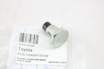 Bouchon de vidange de pont 90341-18040 | toyjaune