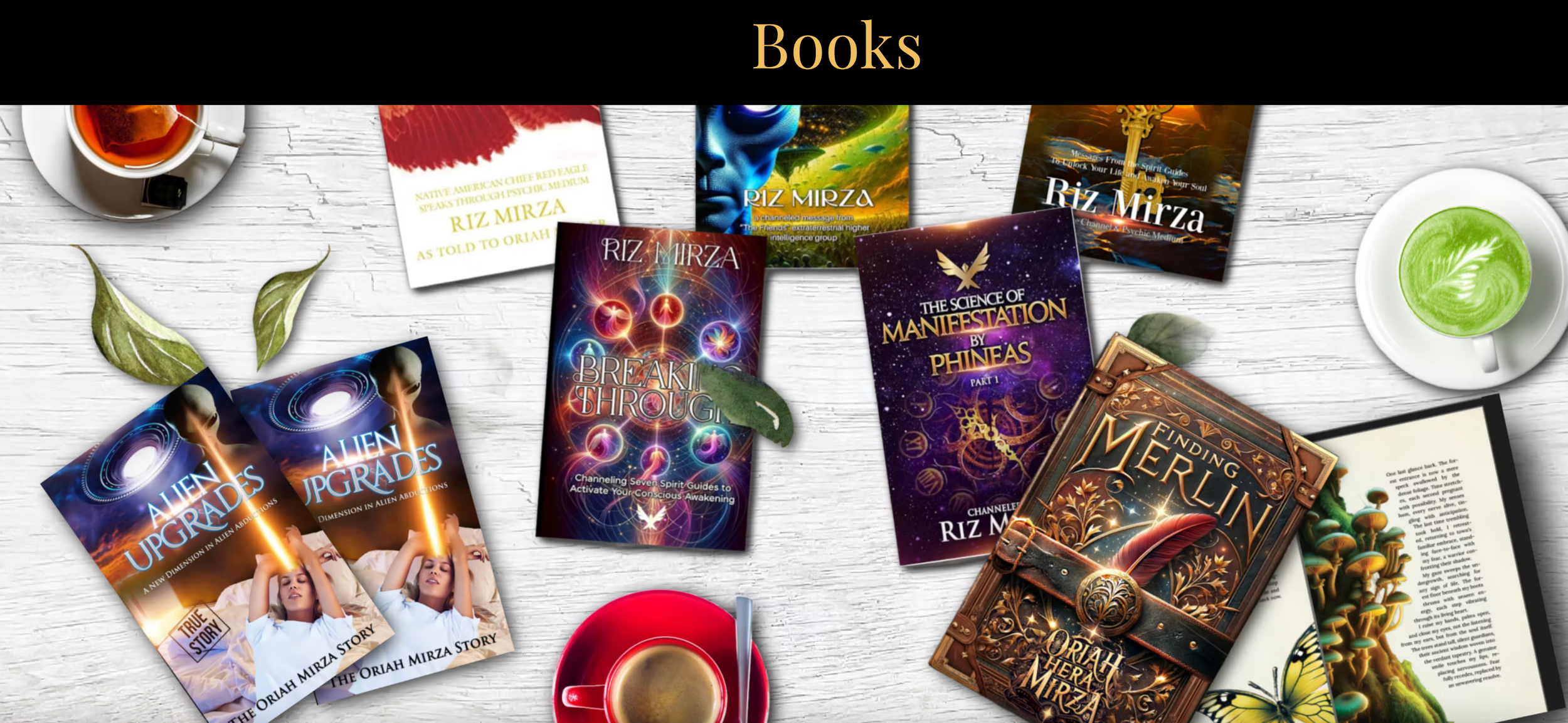 Books Collection | Riz Mirza Messages