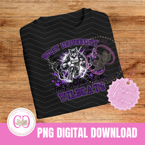 Wiley University Wildcats Basketball HBCU College Mascot Digital PNG ...