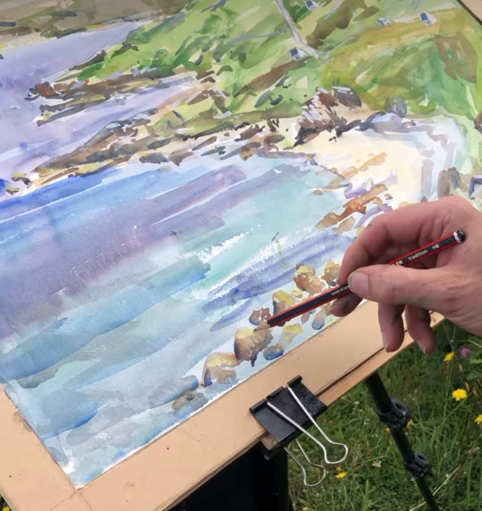 Introduction to Watercolours | edindrawingschool