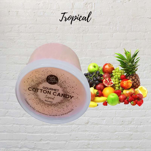 Candy Floss 25g Tub - Tropical | Candy Floss Company
