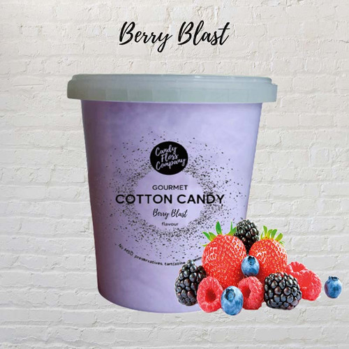 Candy Floss 45g Tub - Berry Blast | Candy Floss Company