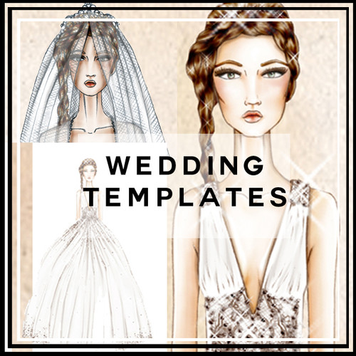 Wedding Templates Set
