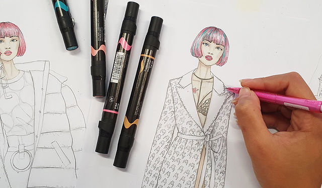 how to draw hands in fashion illustration