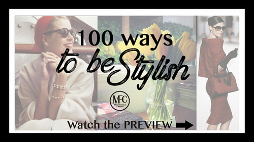 100 Ways to be Stylish | milanfashiondesign